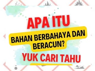 BAHAN BERBAHAYA _ BERACUN dari aspek keselamatan dan kesehatan kerja.pptx