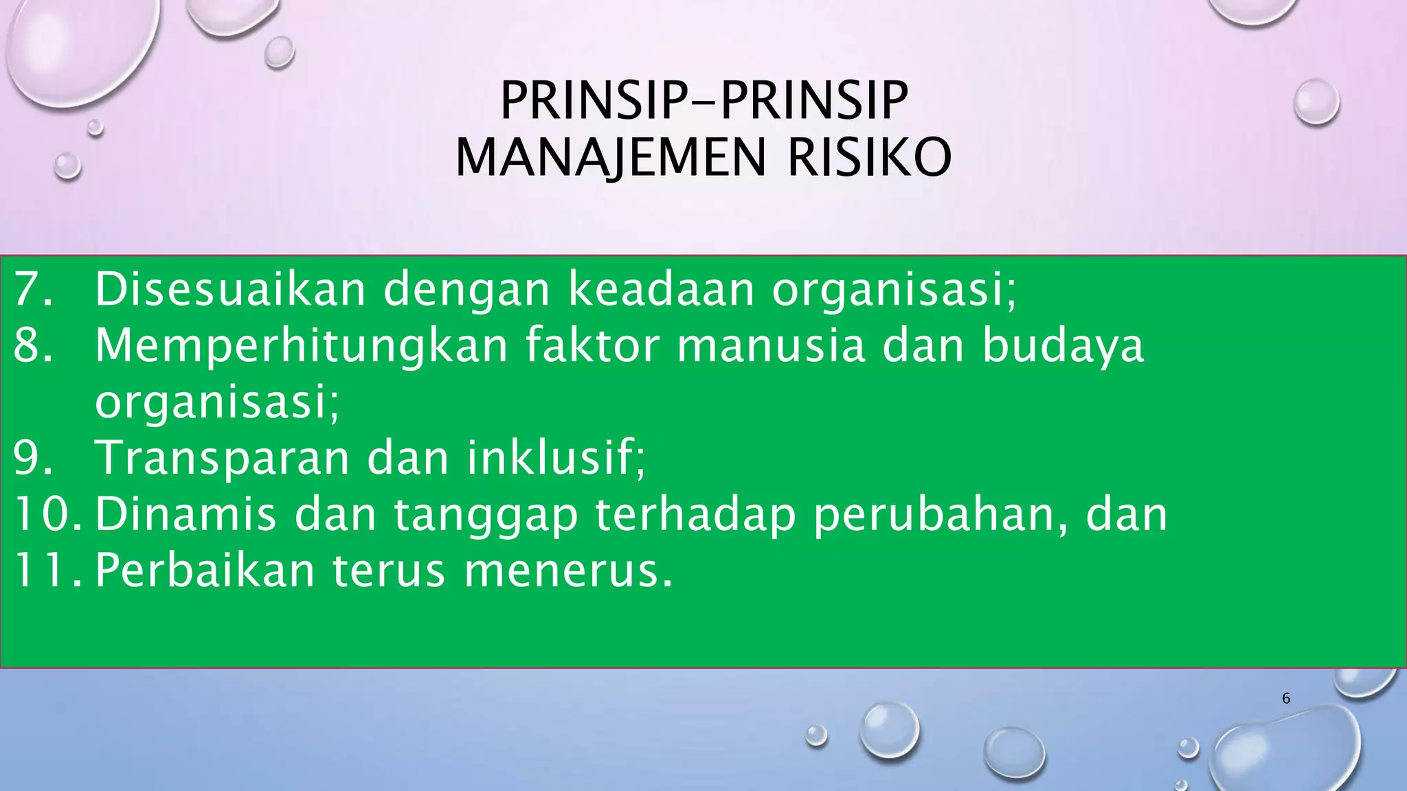 Bahan bimtek penyusunan profil risiko dan penyelelenggaraan manajemen ...