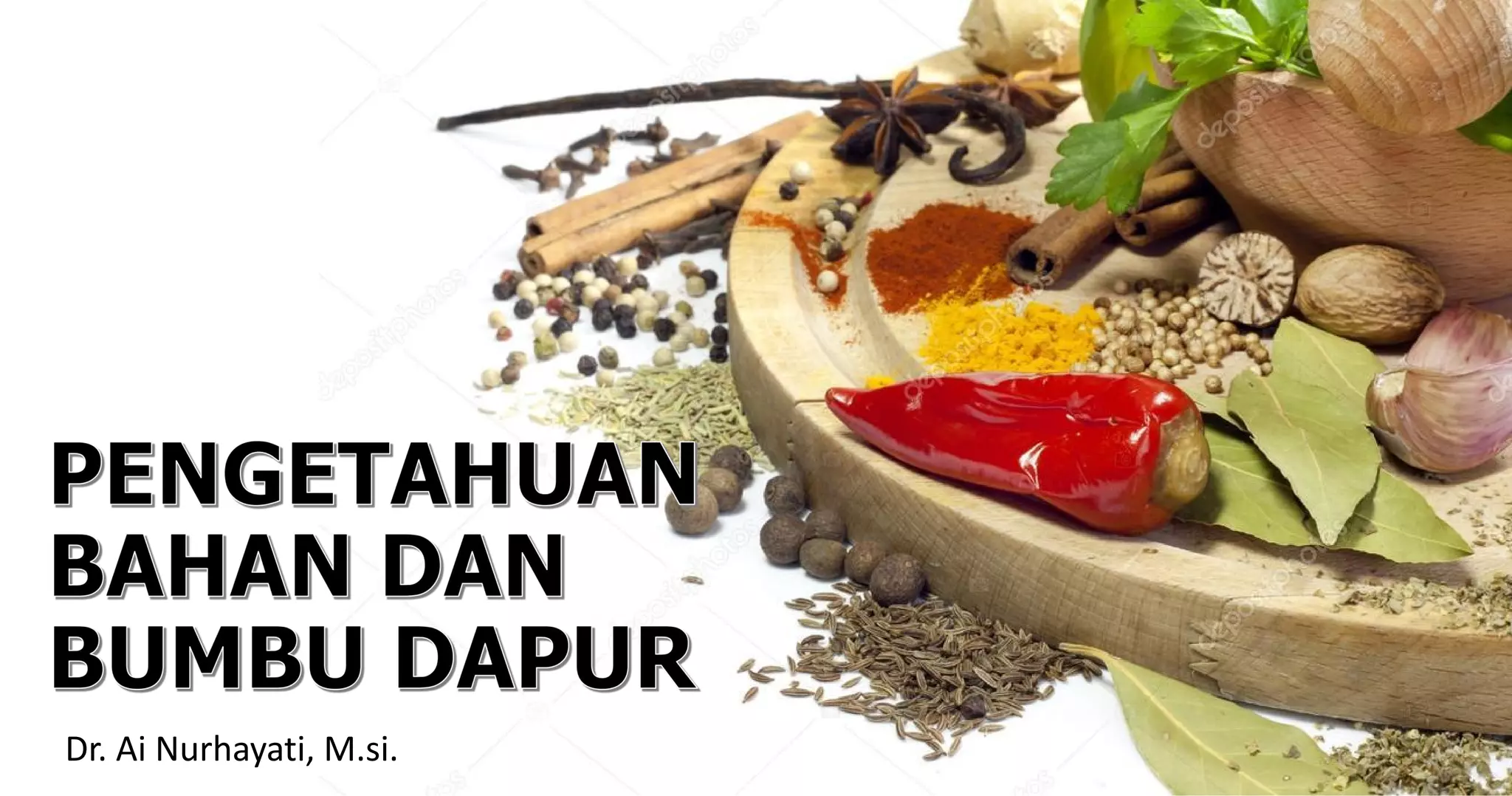 Bahan dan bumbu dapur | PDF