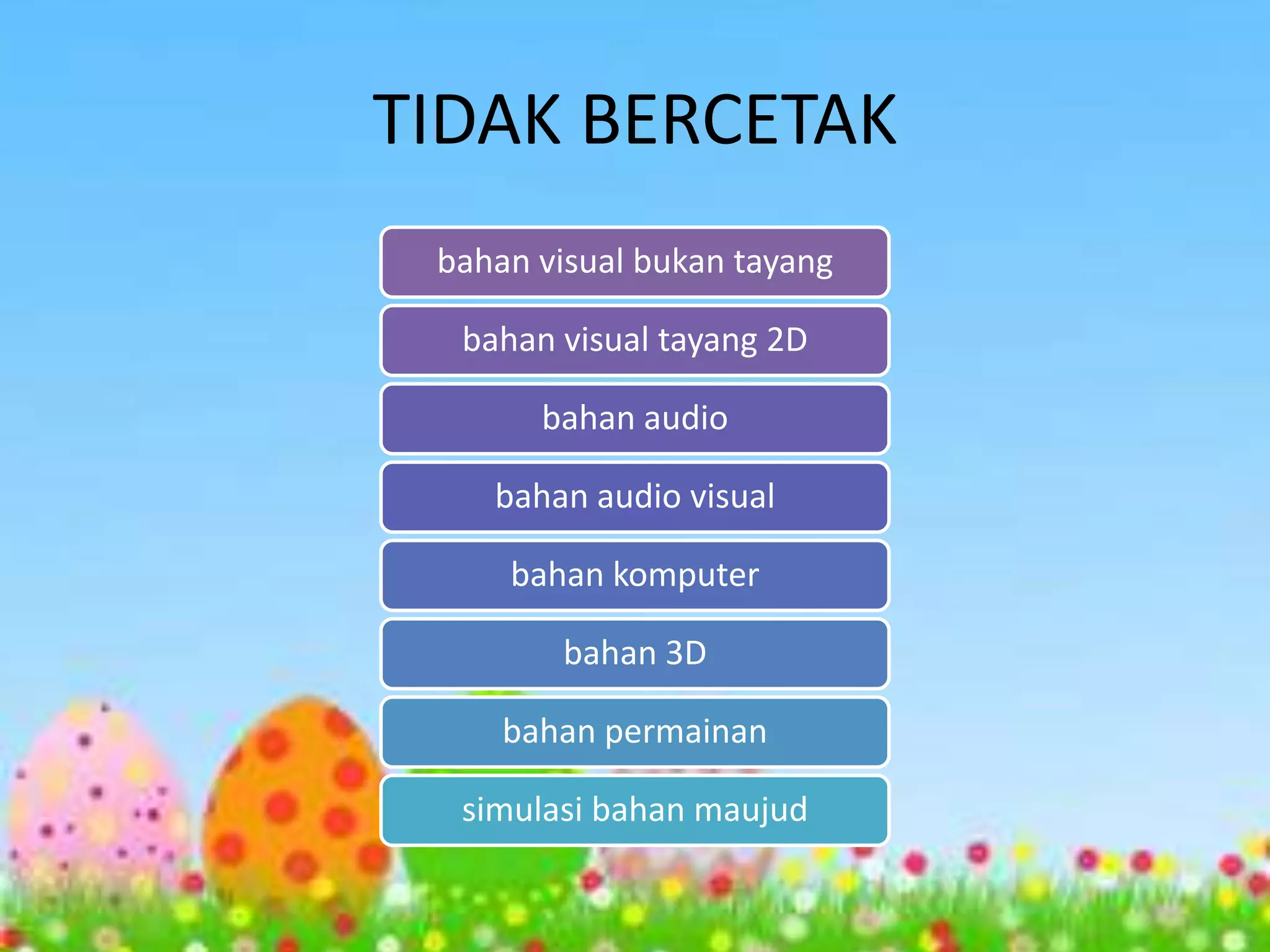 Bahan dan sumber pengajaran | PPTX