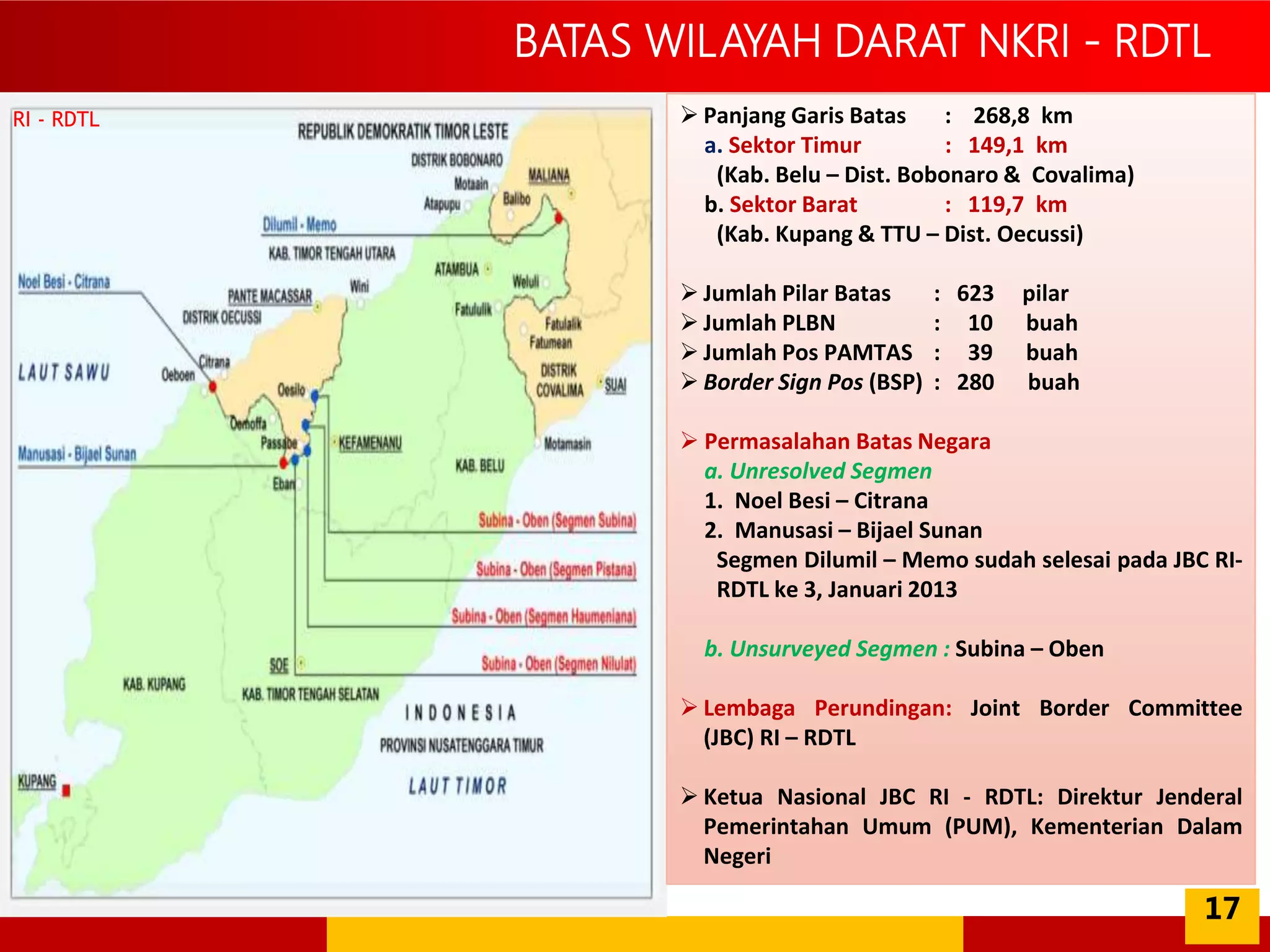 BNPP - ARAH KEBIJAKAN PEMBANGUNAN KAWASAN PERBATASAN NEGARA BERBASIS ...