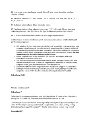 Bahan ekg | DOCX