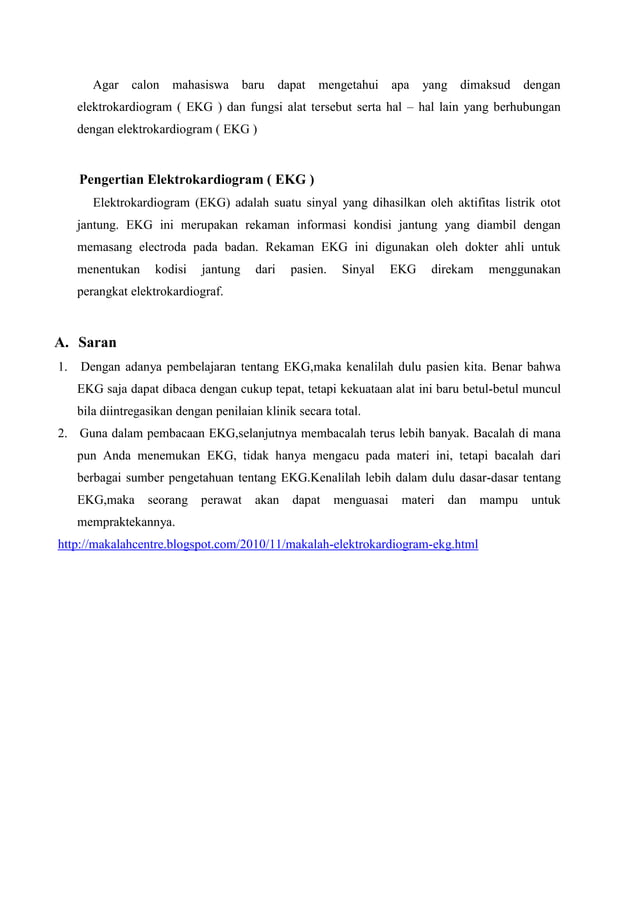 Bahan ekg | DOCX