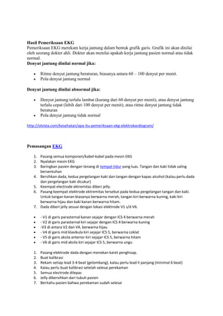 Bahan ekg | DOCX