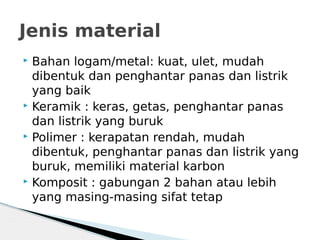 Bahan fisika material | PDF
