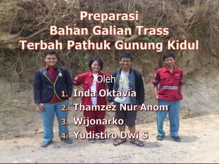 Bahan galian | PPT