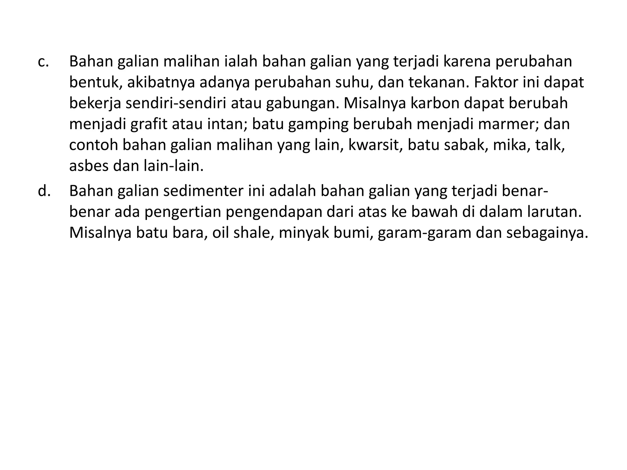Bahan galian industri | PPTX