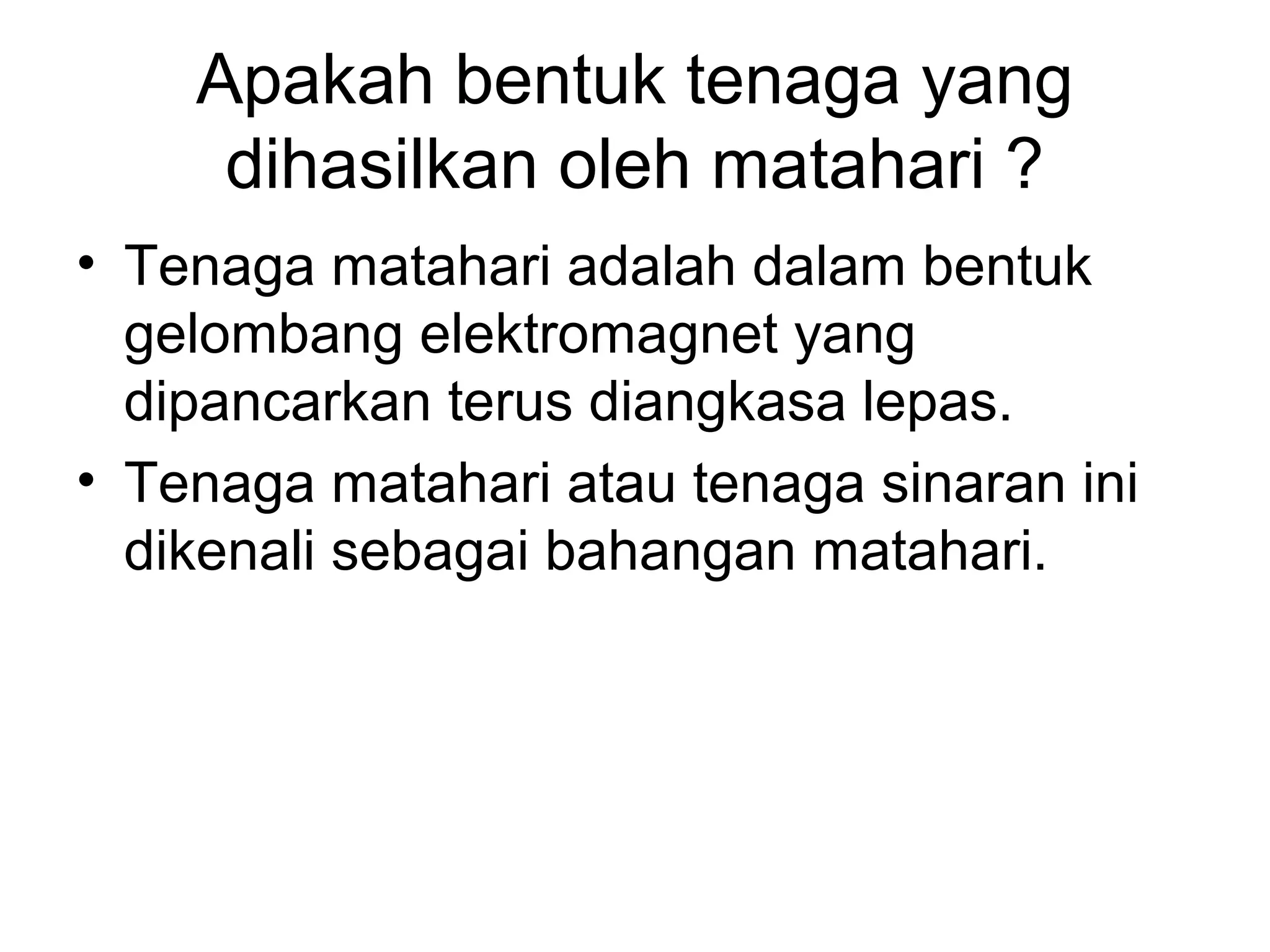 Bahangan matahari oleh mohd salleh | PPT