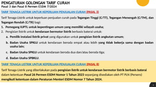 Sosialisasi Permen ESDM 7 2024 ttg Tarif Tenaga Listrik yg disediakan ...