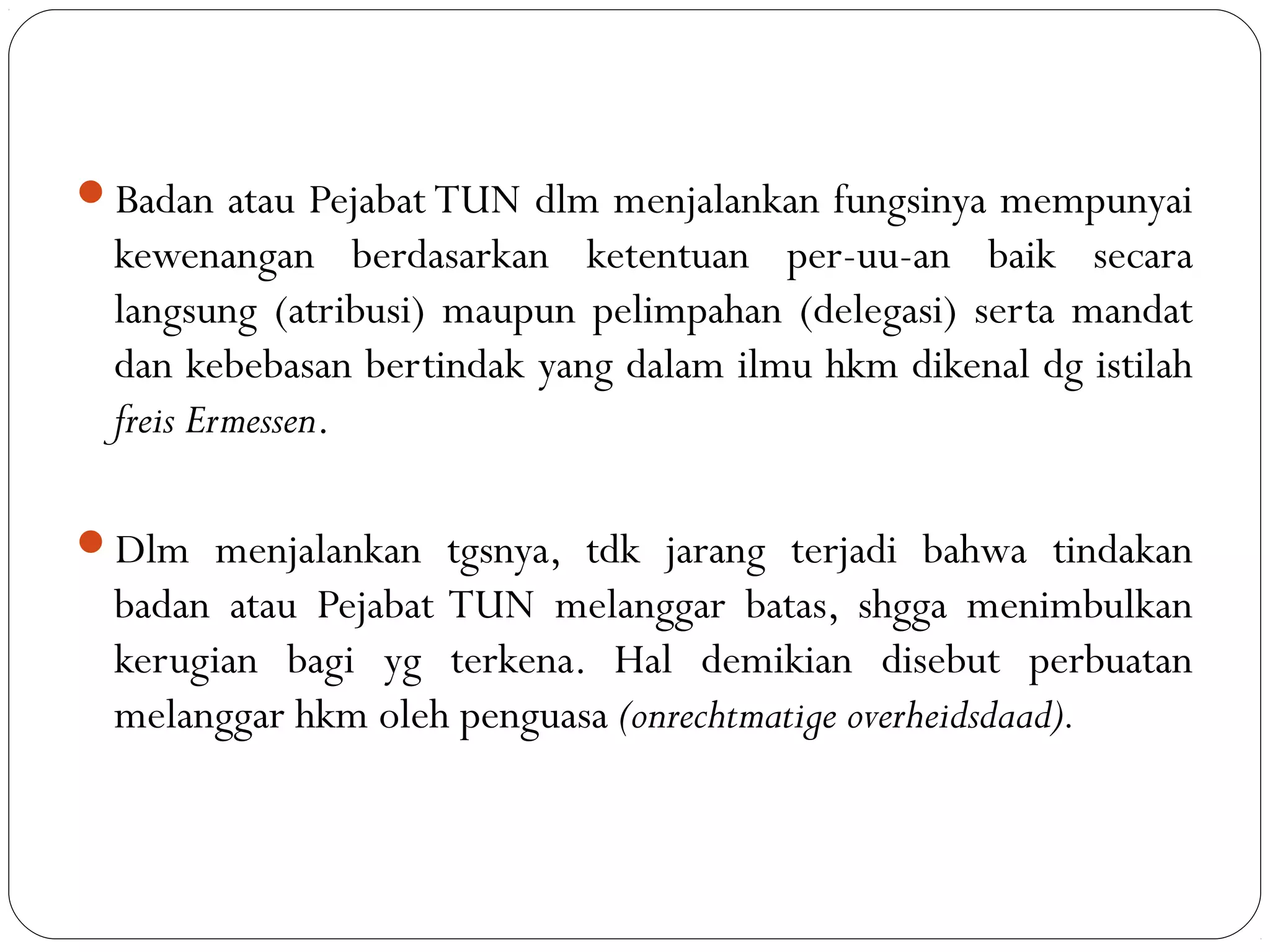 HUKUM ACARA PERADILAN TATA USAHA NEGARA | PPT