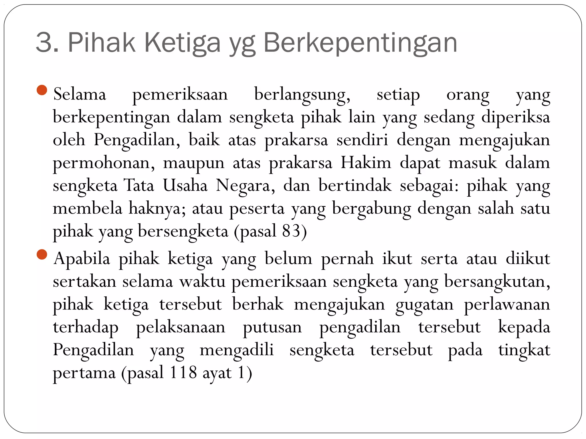 HUKUM ACARA PERADILAN TATA USAHA NEGARA | PPT