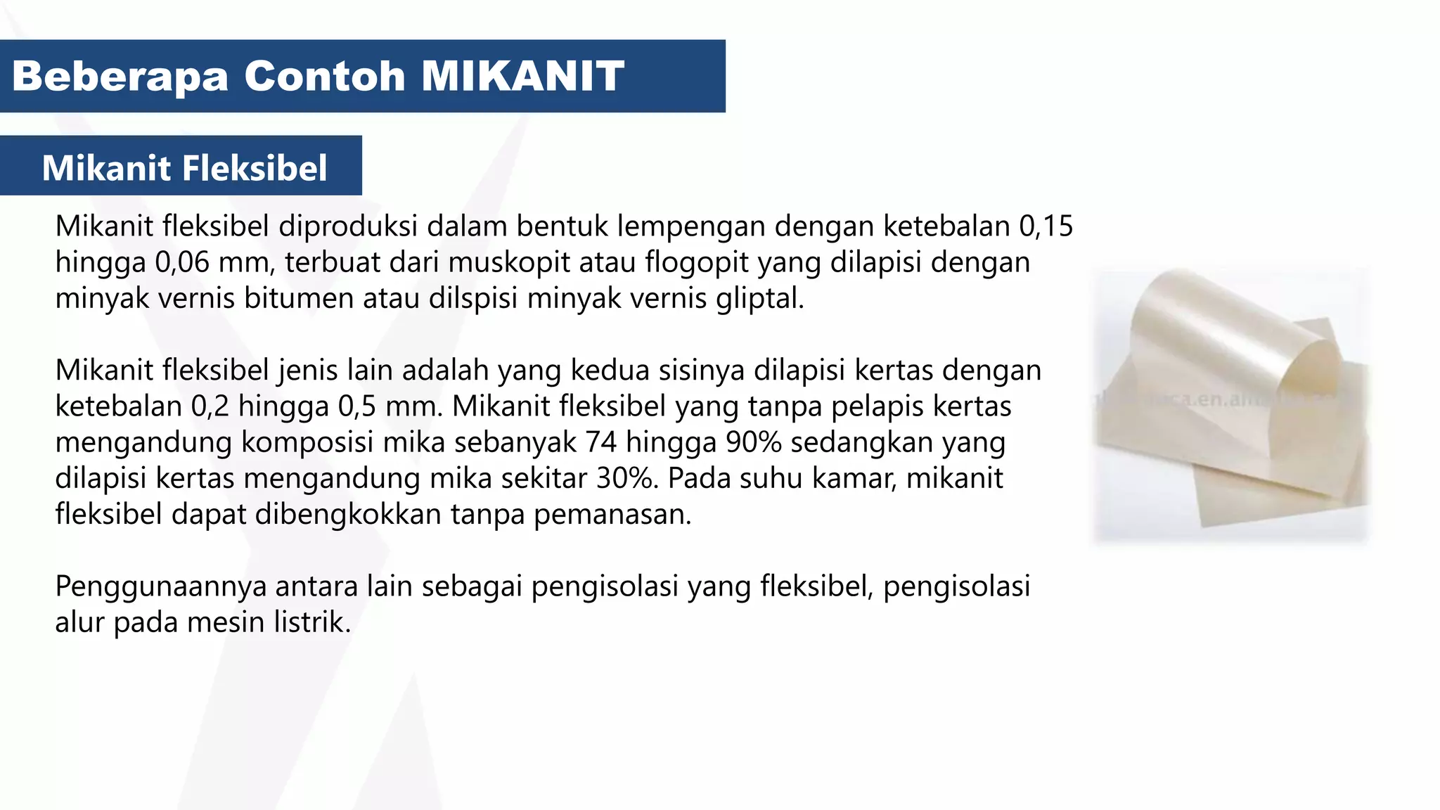 Bahan isolasi mika wahyu & lukman | PPTX