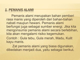 Bahan kimia dalam makanan | PPTX