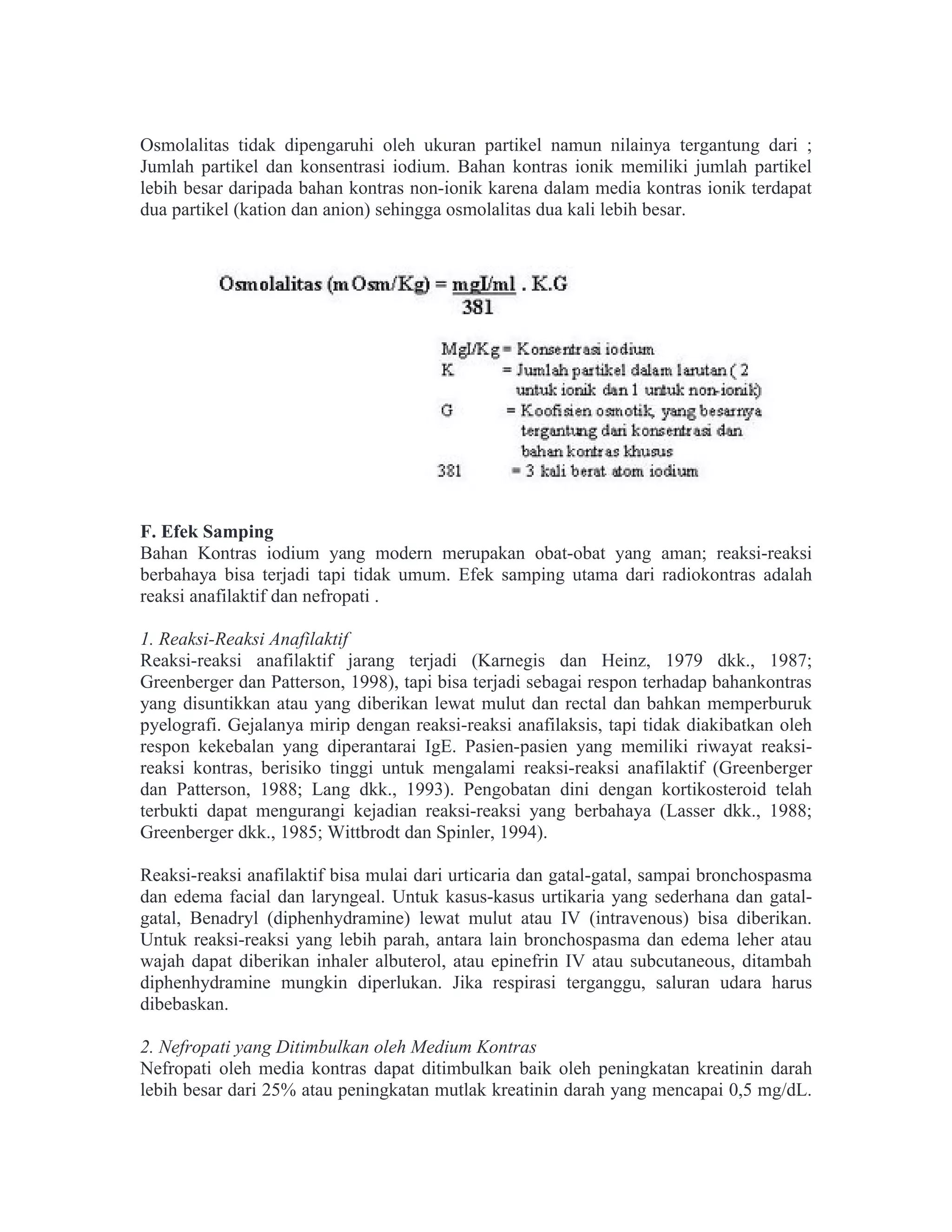 Bahan kontras radiografi | PDF