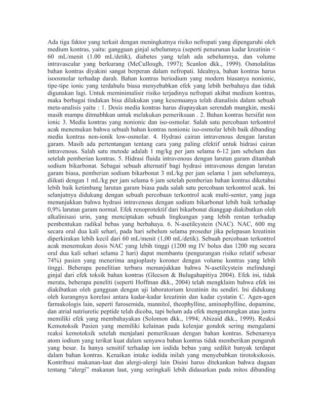 Bahan kontras radiografi | PDF