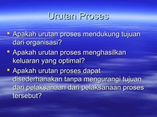 Bahan kuliah analisa proses bisnis | PPT