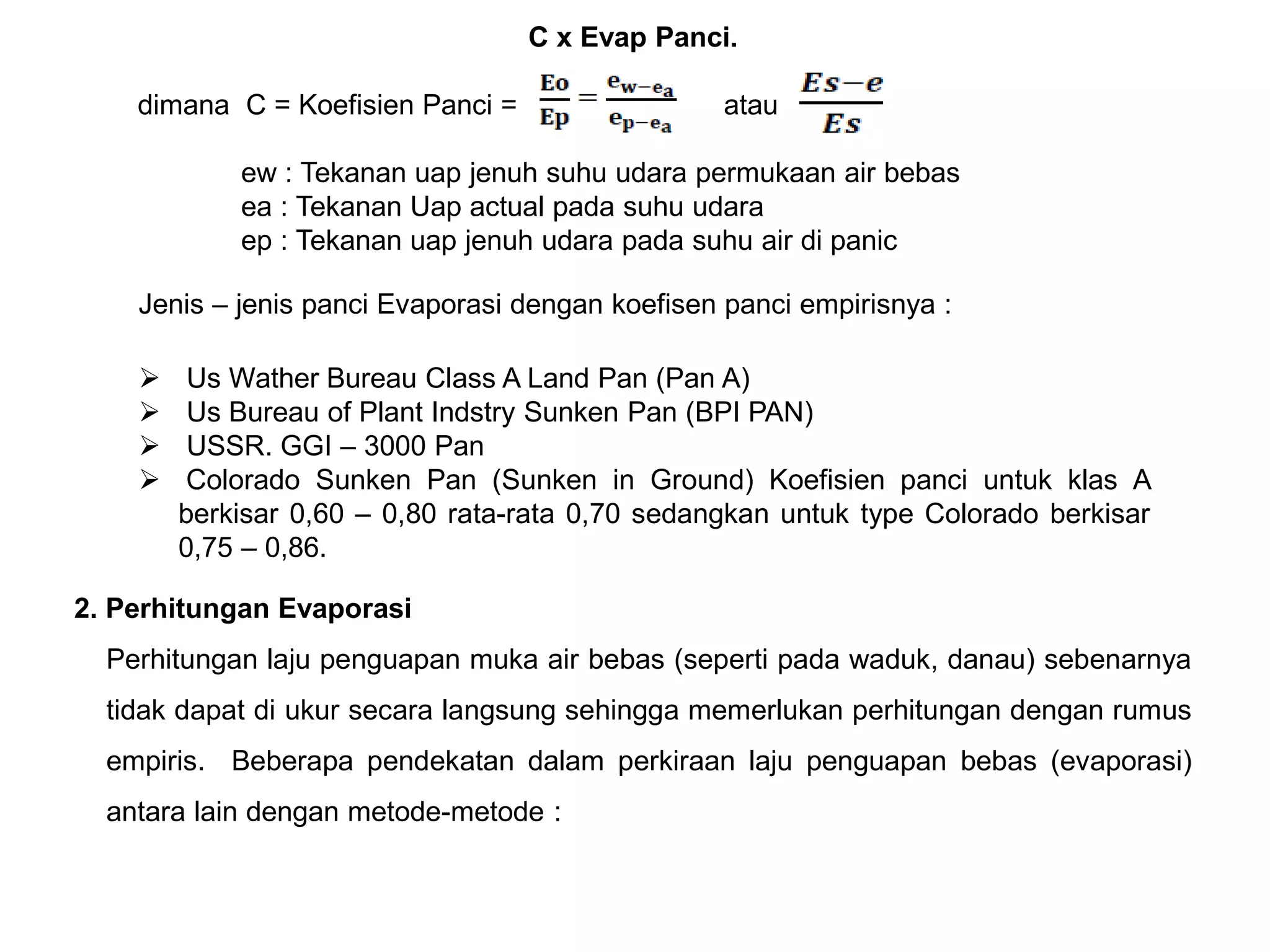 Bahan kuliah hidrologi (s1) | PDF