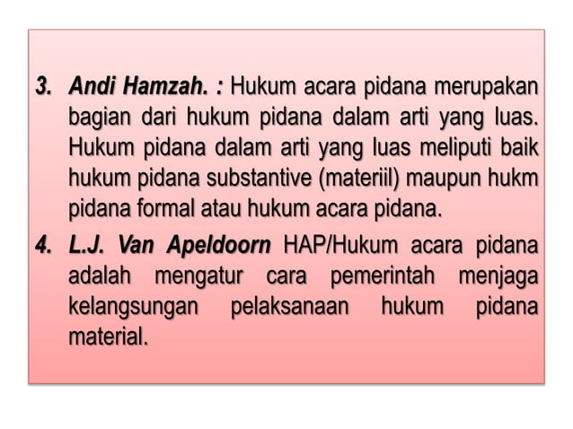 BAHAN KULIAH HUKUM ACARA PIDANA BARU 2021.ppt