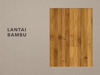 Lantai: Jenis dan Bahan Lantai Bangunan | PDF