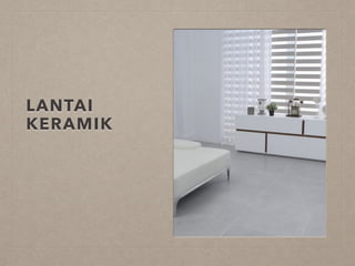 Lantai: Jenis dan Bahan Lantai Bangunan | PDF