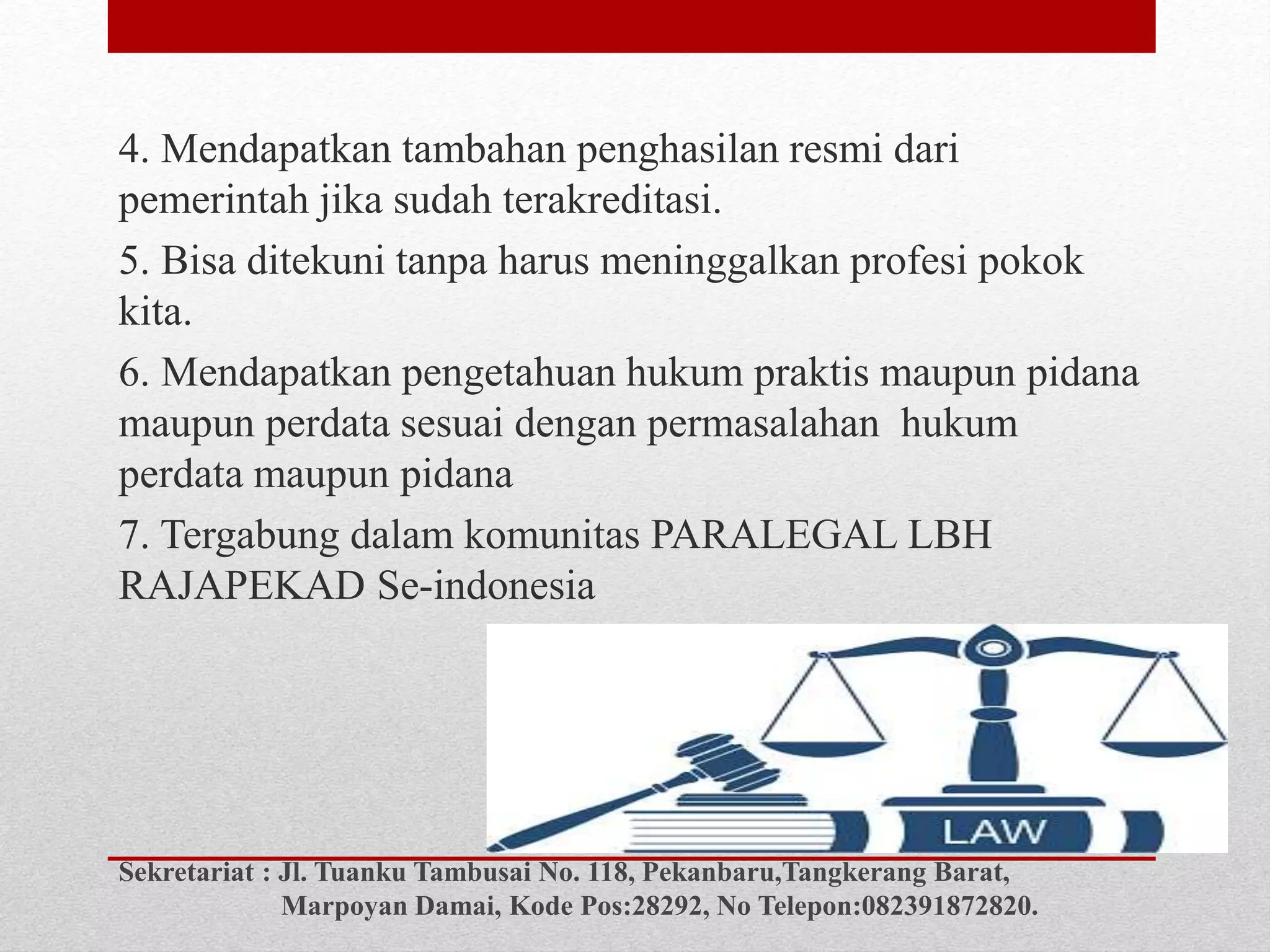 Bantuan Hukum Pengadaan Barang Dan Jasa | PPT