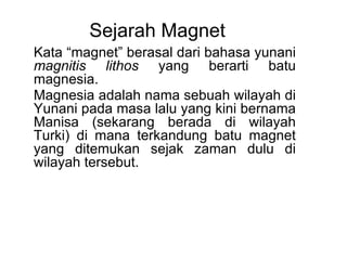 Bahan magnet | PPT