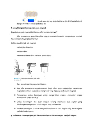 Bahan magnet matkul | DOC