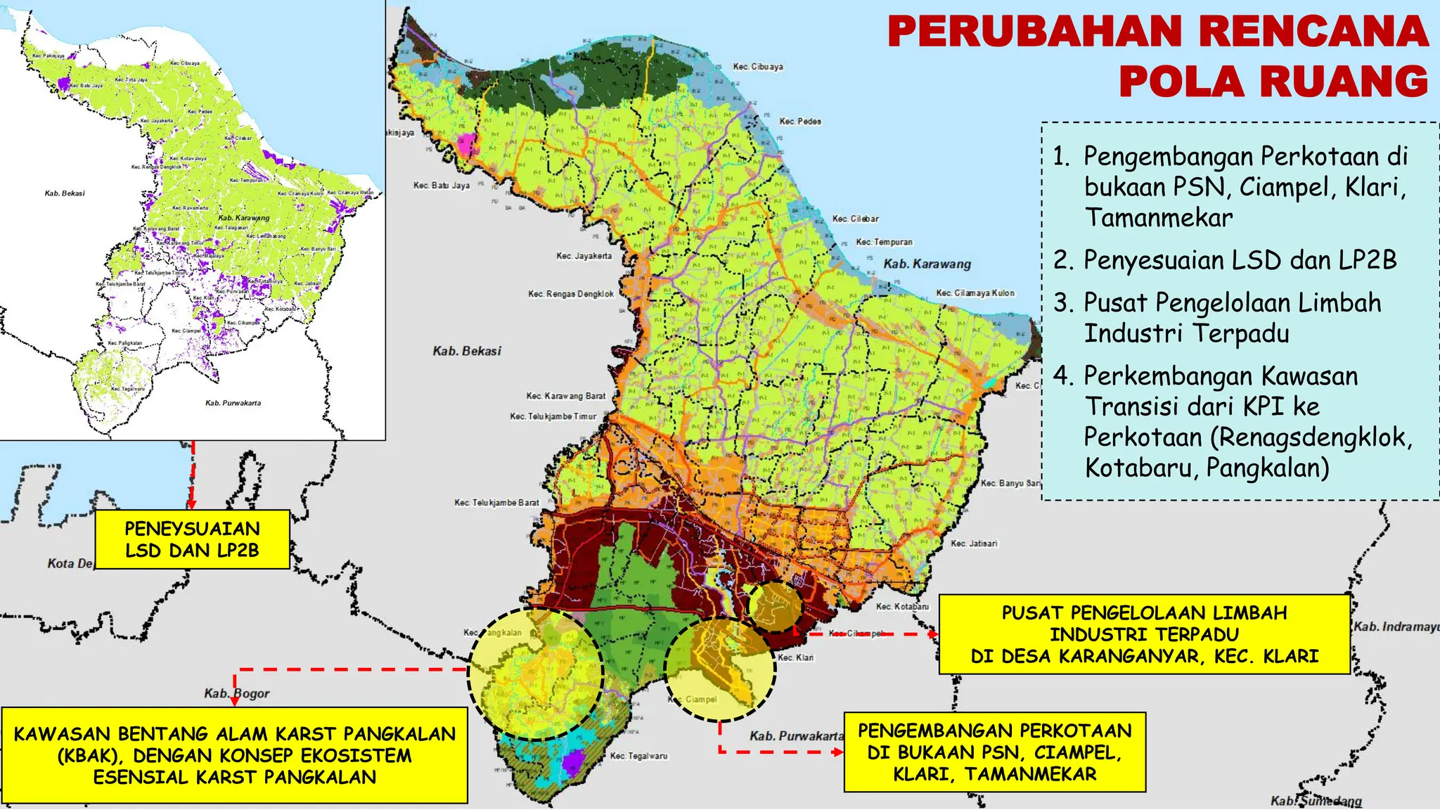 Bahan Paparan KP Revisi RTRW Karawang_OK | PDF