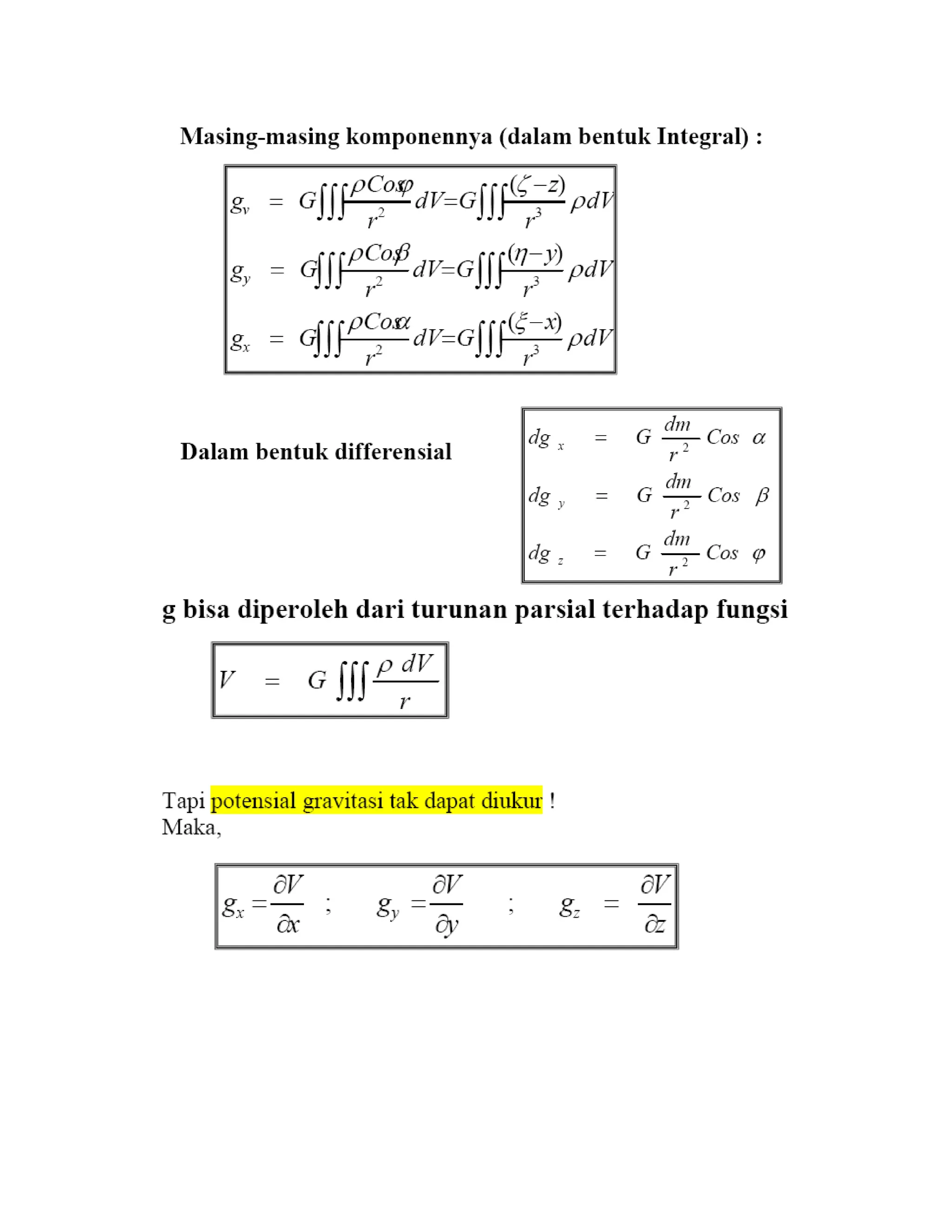 Bahan metode gravity g1 | DOC