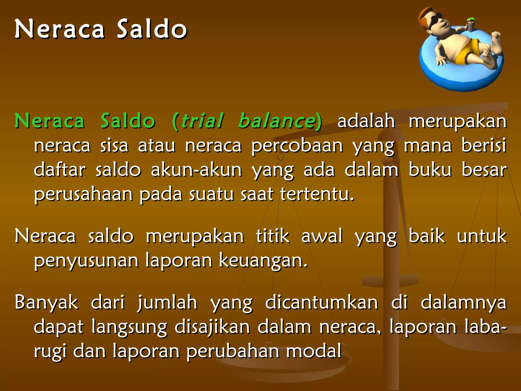 Neraca Lajur | PPT