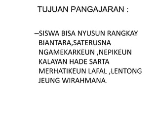 Bahan pangajaran 2 biantara (pidato ) | PPTX