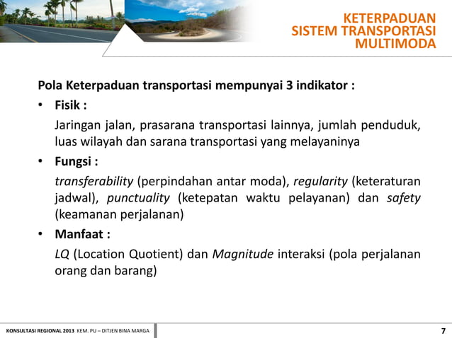 Kebijakan, Program dan Capaian Pembangunan Infrastruktur Jalan | PDF
