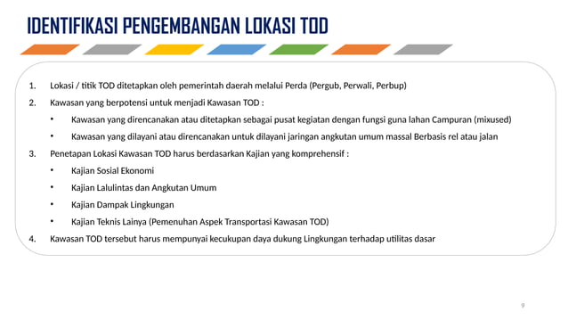 Bahan paparan Dirpras Perkembangan Kawasan TOD di Jabodetabek.pptx