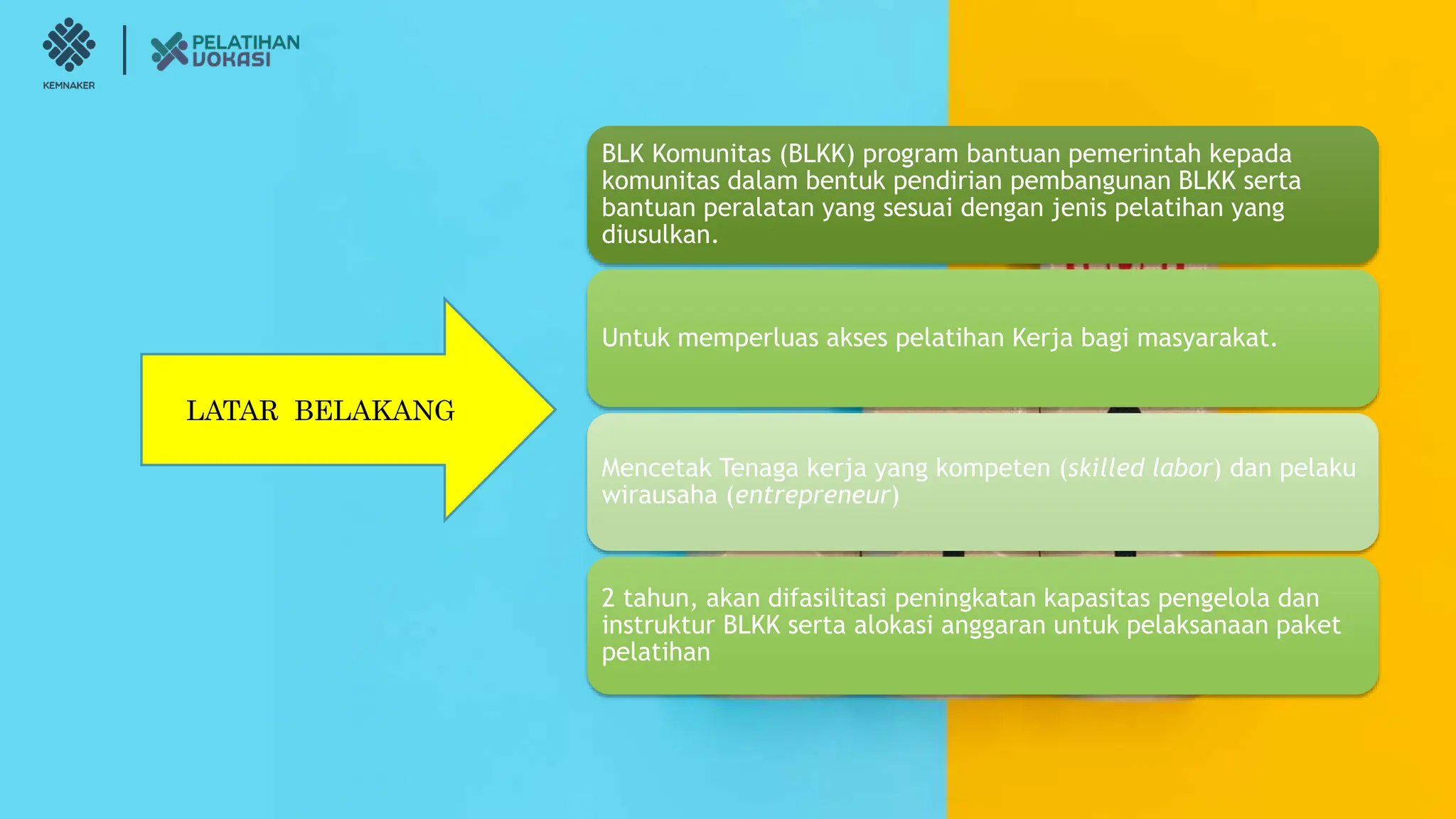 Bahan Paparan Evaluasi Pelaksanaan Program BLKK.pptx