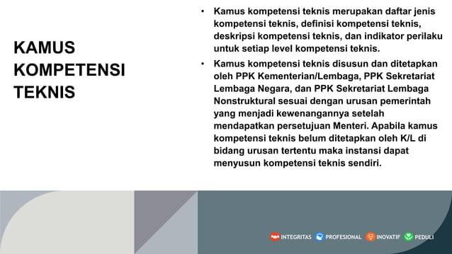 Bahan Paparan Analisis Kesenjangan Kompetensi | PDF