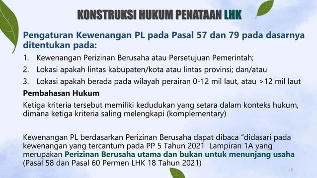 Sosialisasi Persetujuan Lingkungan_18102023 | PPTX
