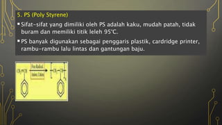 Bahan plastik | PPTX