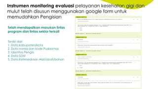 Bahan PPT Persiapan Monitoring dan Evaluasi Gigi dan Mulut 2023.pdf