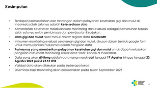 Bahan PPT Persiapan Monitoring dan Evaluasi Gigi dan Mulut 2023.pdf