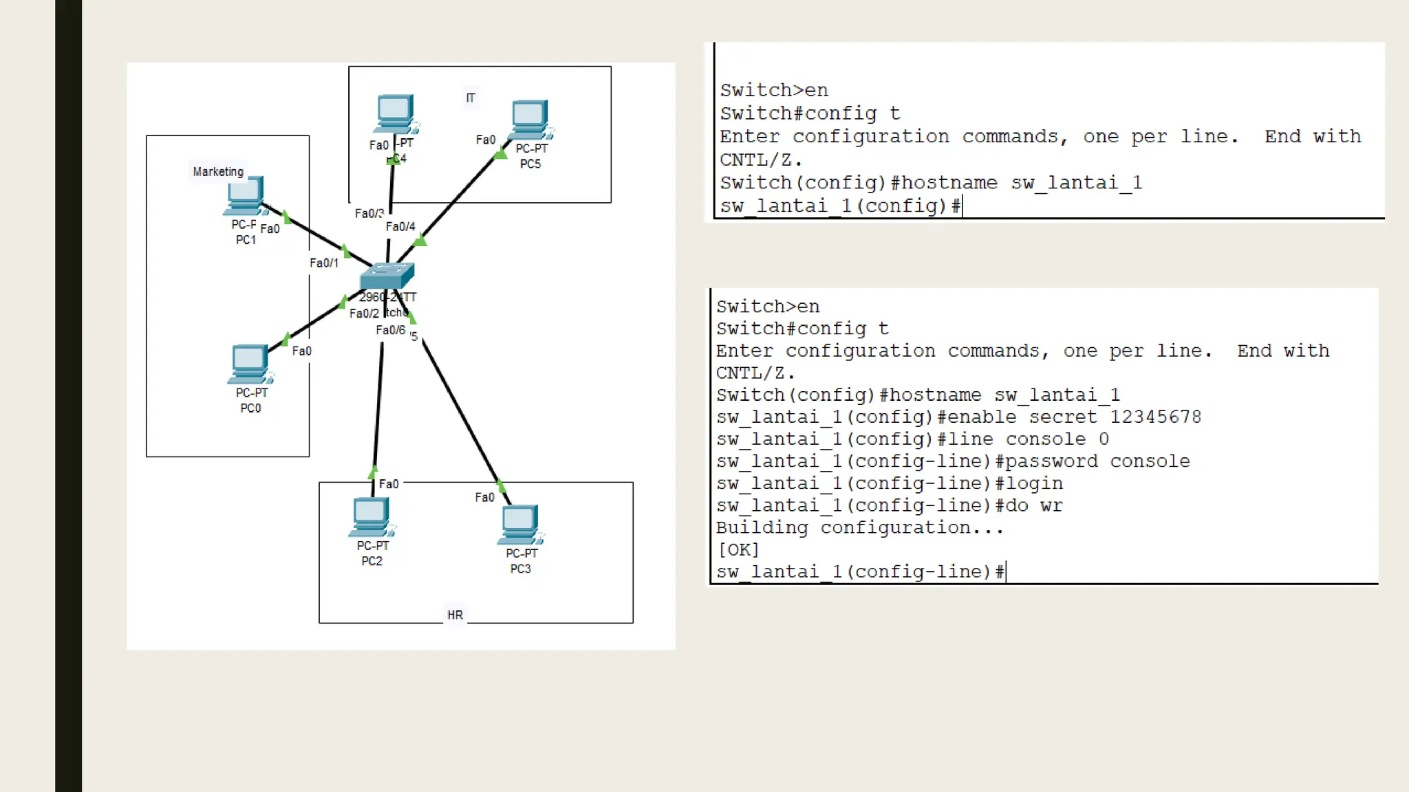 Bahan Praktek Jaringan dengan CISCO packet tracert | PPT