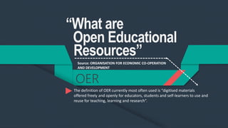 OER, OPEN ACCESS-DIGITAL LITERACY IN ART EDUCATION TECHNOLOGY BASED | PPT