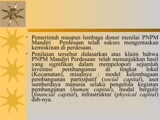 Pengembangan Skema Audit Sosial Berbasis Masyarakat Dalam PNPM - MP di Provinsi NTB | PPT