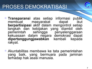 BAHAN SOSIALISASI UU KETERBUKAAN INFORMASI PUBLIK- LINGKUP BSN | PPT