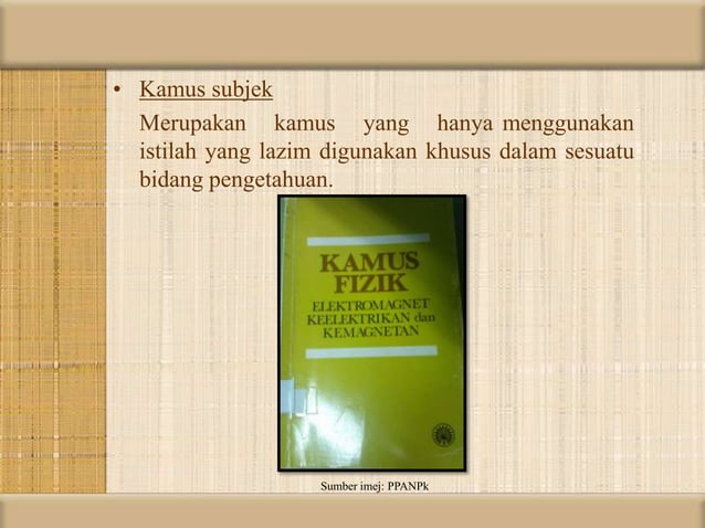 Bahan rujukan | PPTX