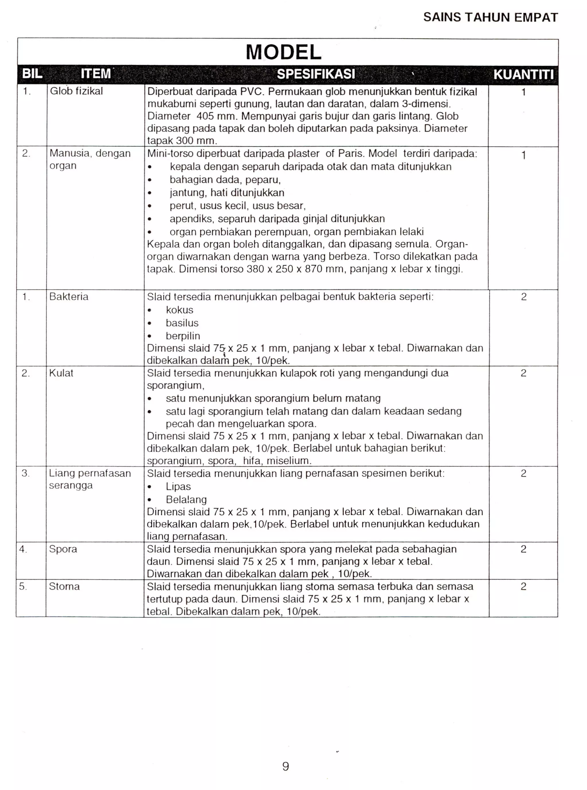 Bahan sains tahun 4 | PDF