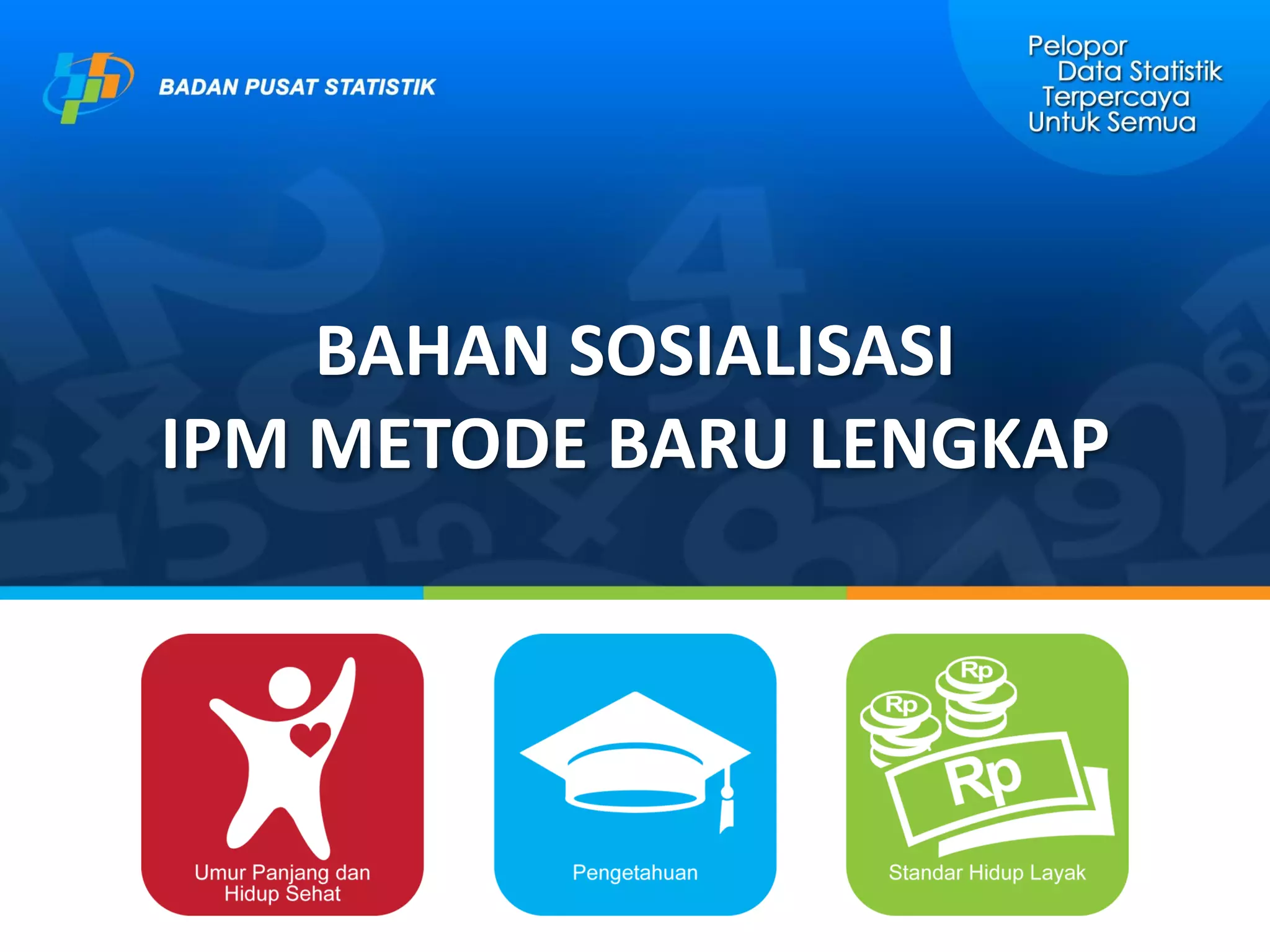 Metode Baru dalam Pengitungan IPM | PDF