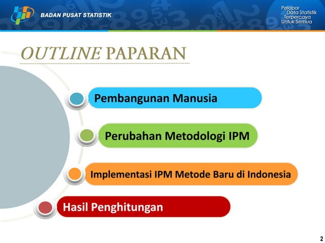 Metode Baru dalam Pengitungan IPM | PDF