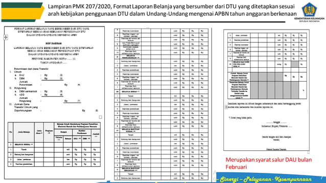 Bahan sosialisasi pmk 207 tahun 2020 | PPT