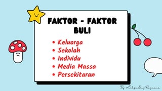 BAHAN TAKLIMAT BULI 'SAY NO TO BULLY'... | PDF