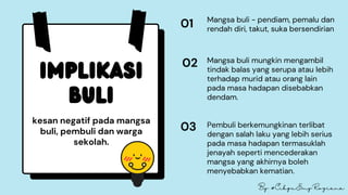 BAHAN TAKLIMAT BULI 'SAY NO TO BULLY'... | PDF